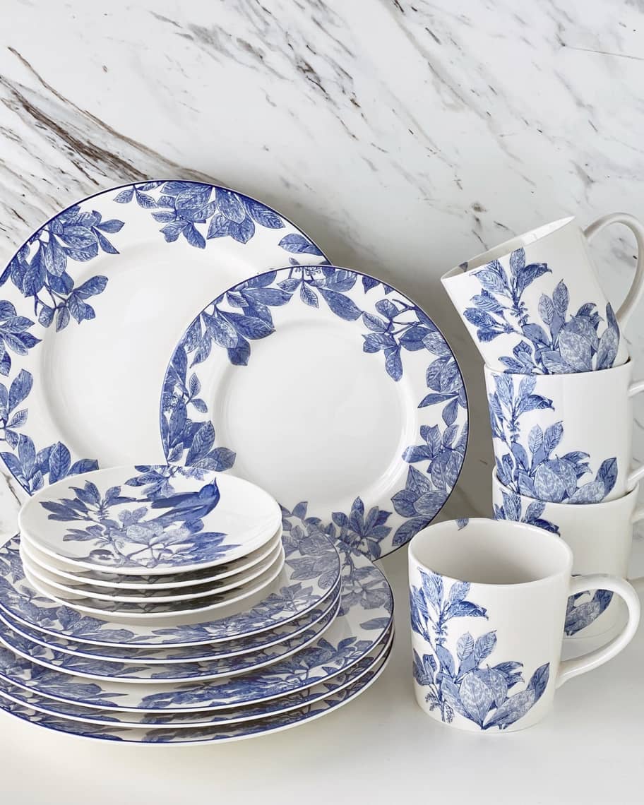 Caskata Arbor Blue 16-Piece Dinnerware Collection | Neiman Marcus