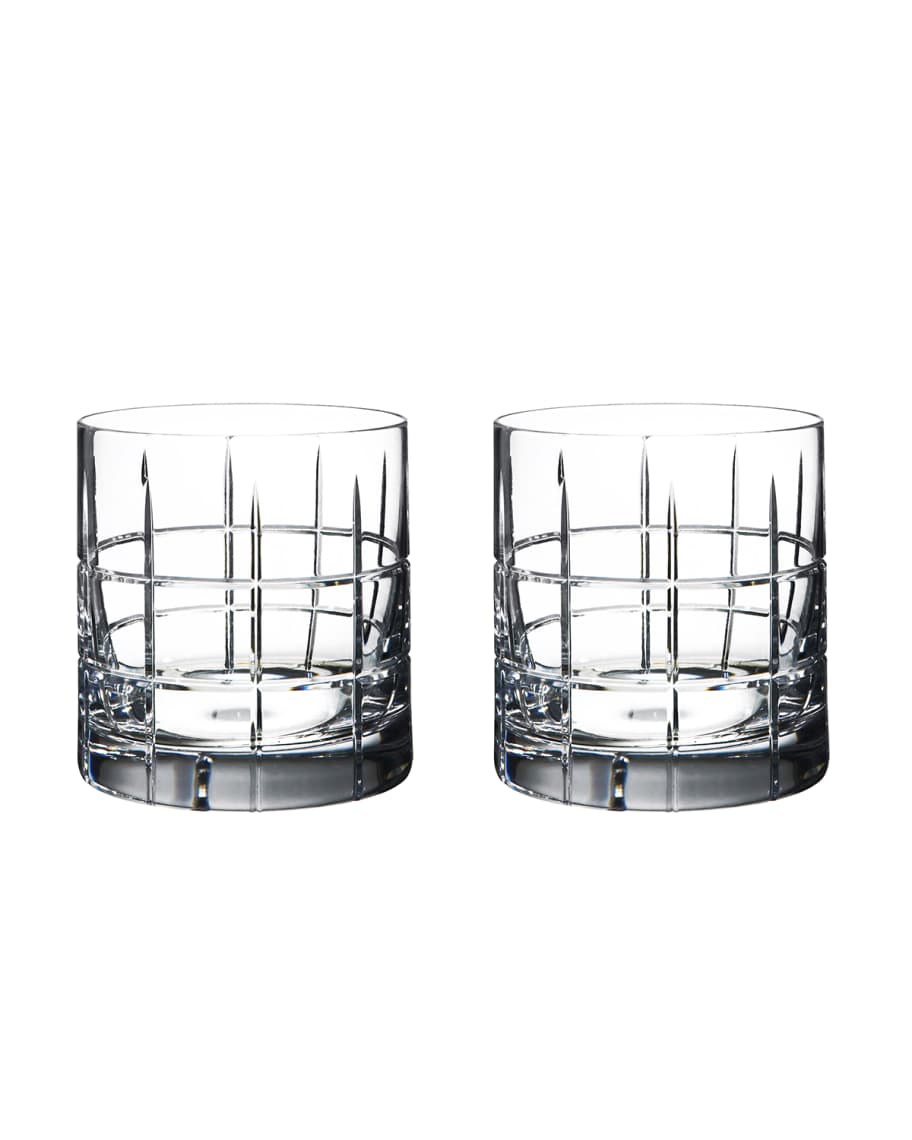Orrefors Street Double-Old Fashioneds, Set of 2 | Neiman Marcus