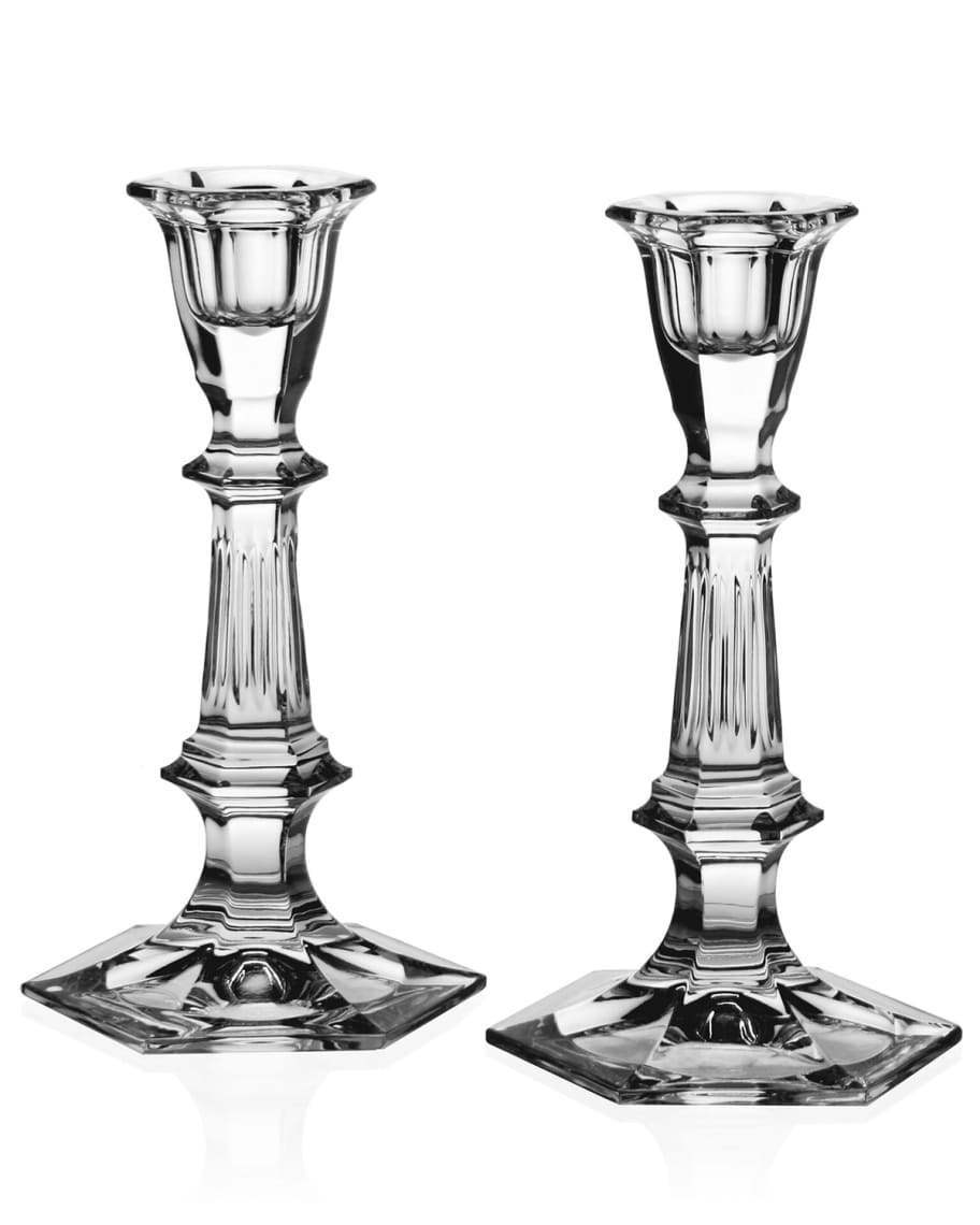 William Yeoward Crystal Esme Candlesticks, Set of 2 | Neiman Marcus