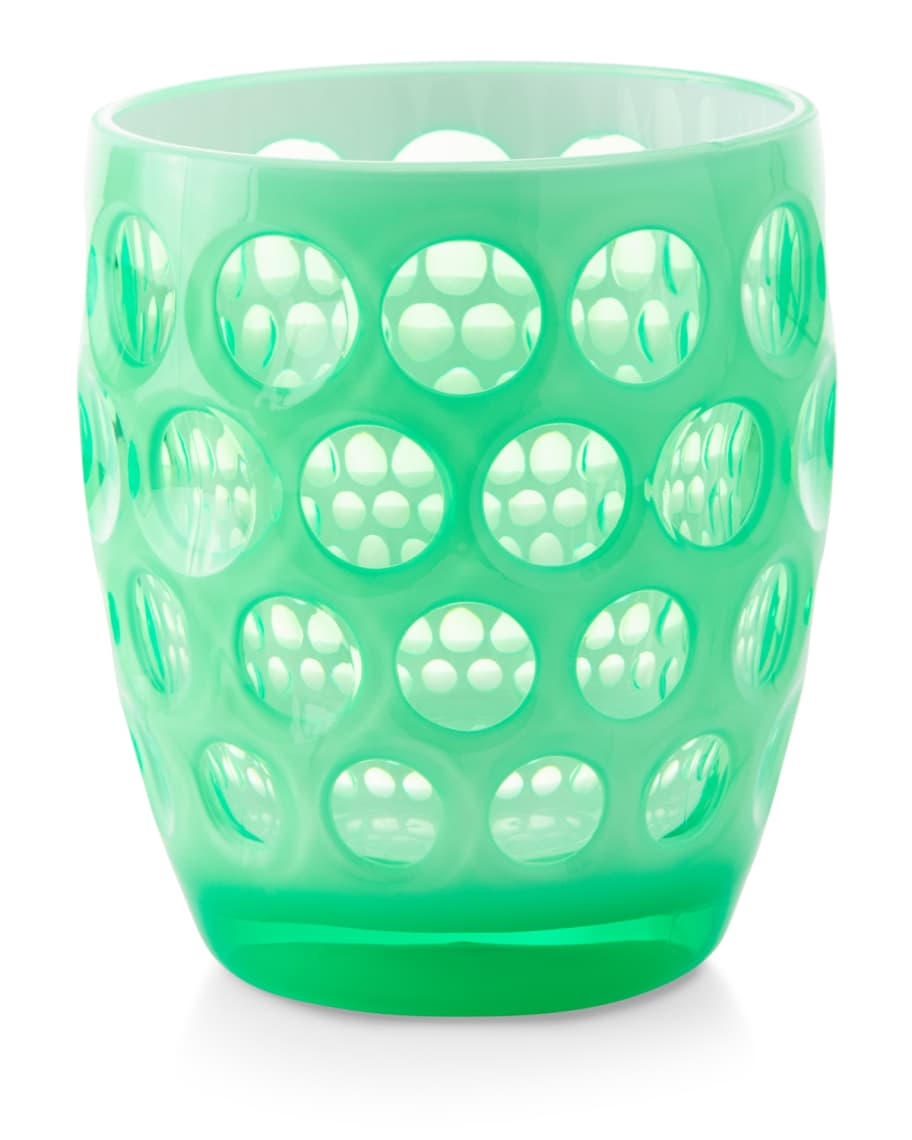 Mario Luca Giusti Lente Fluo Acrylic Drinking Glass, Green | Neiman Marcus