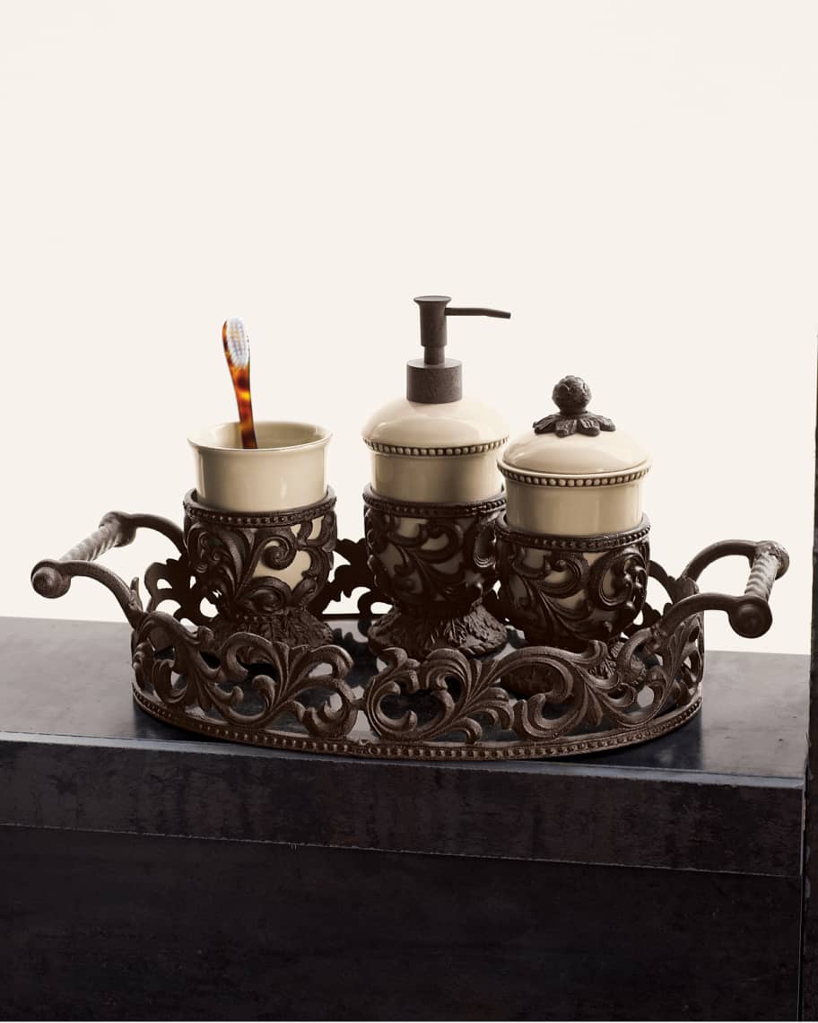 G G Collection Three-Piece Vanity Set | Neiman Marcus