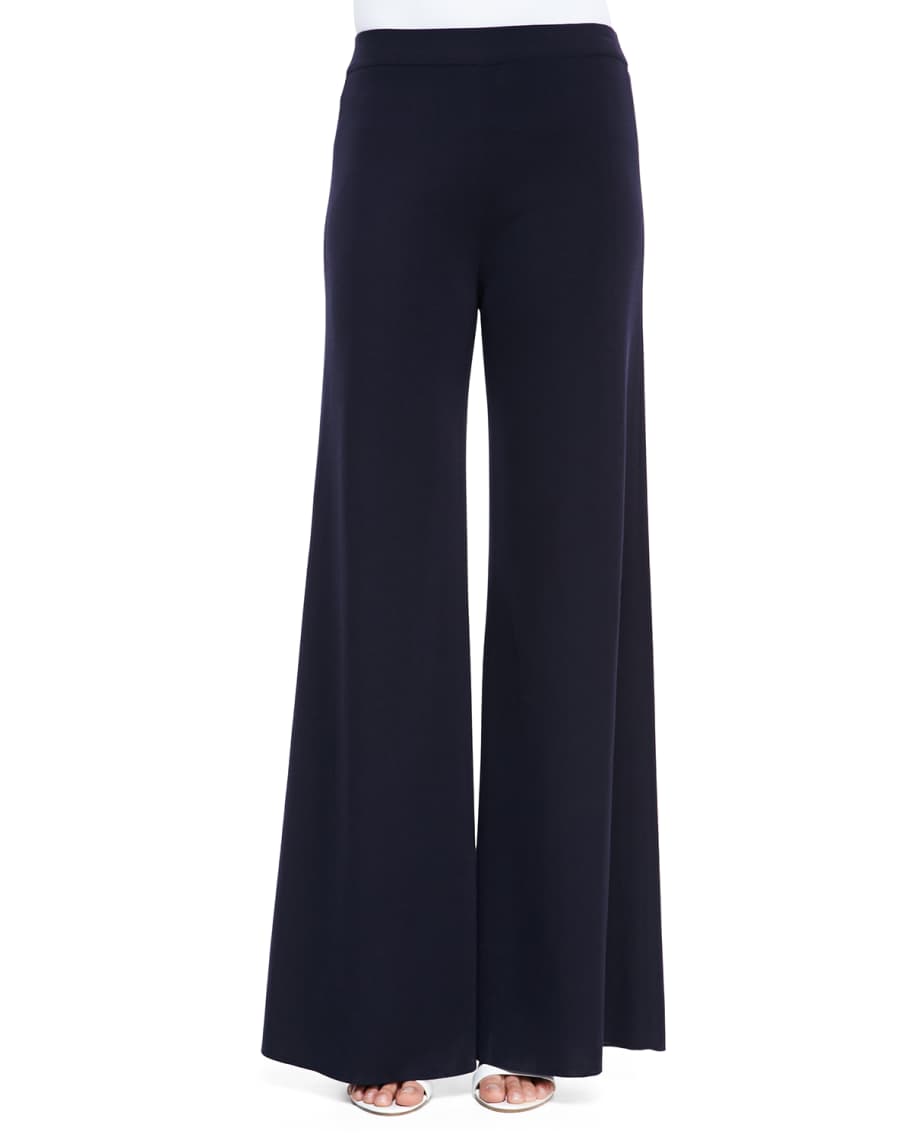 Misook Fit & Knit Palazzo Pants | Neiman Marcus