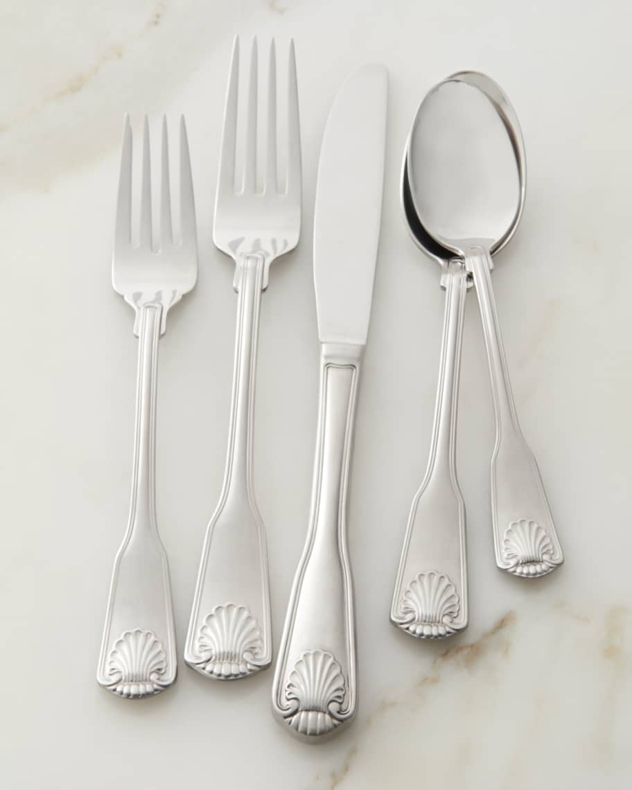 Towle Silversmiths 45-Piece London Shell Flatware Service | Neiman Marcus
