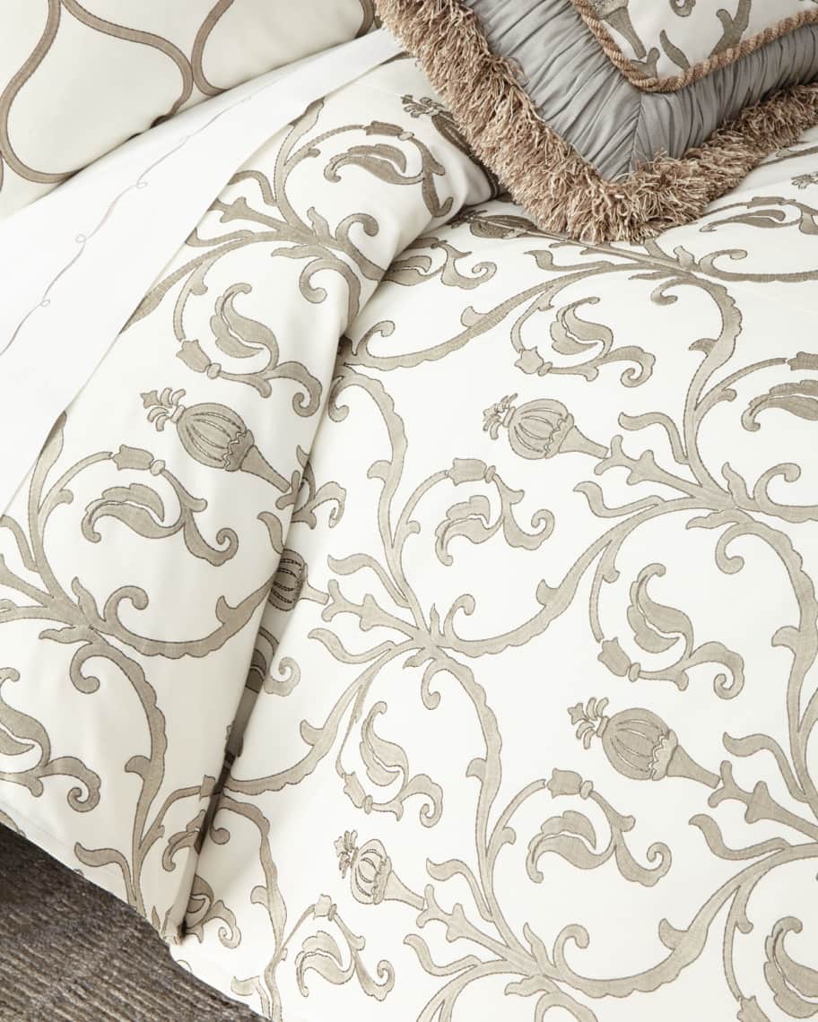 Isabella Collection by Kathy Fielder King Olivia Duvet Cover | Neiman ...
