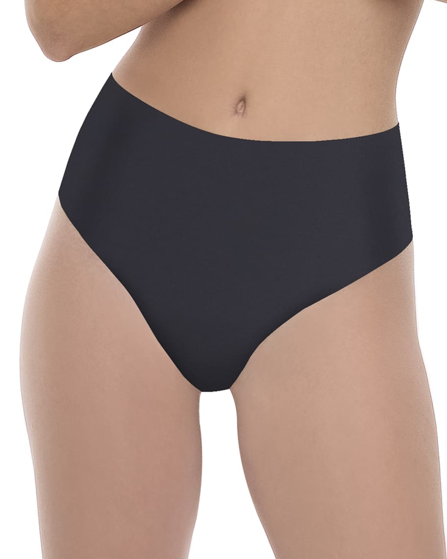 Commando High-Rise Solid Thong | Neiman Marcus
