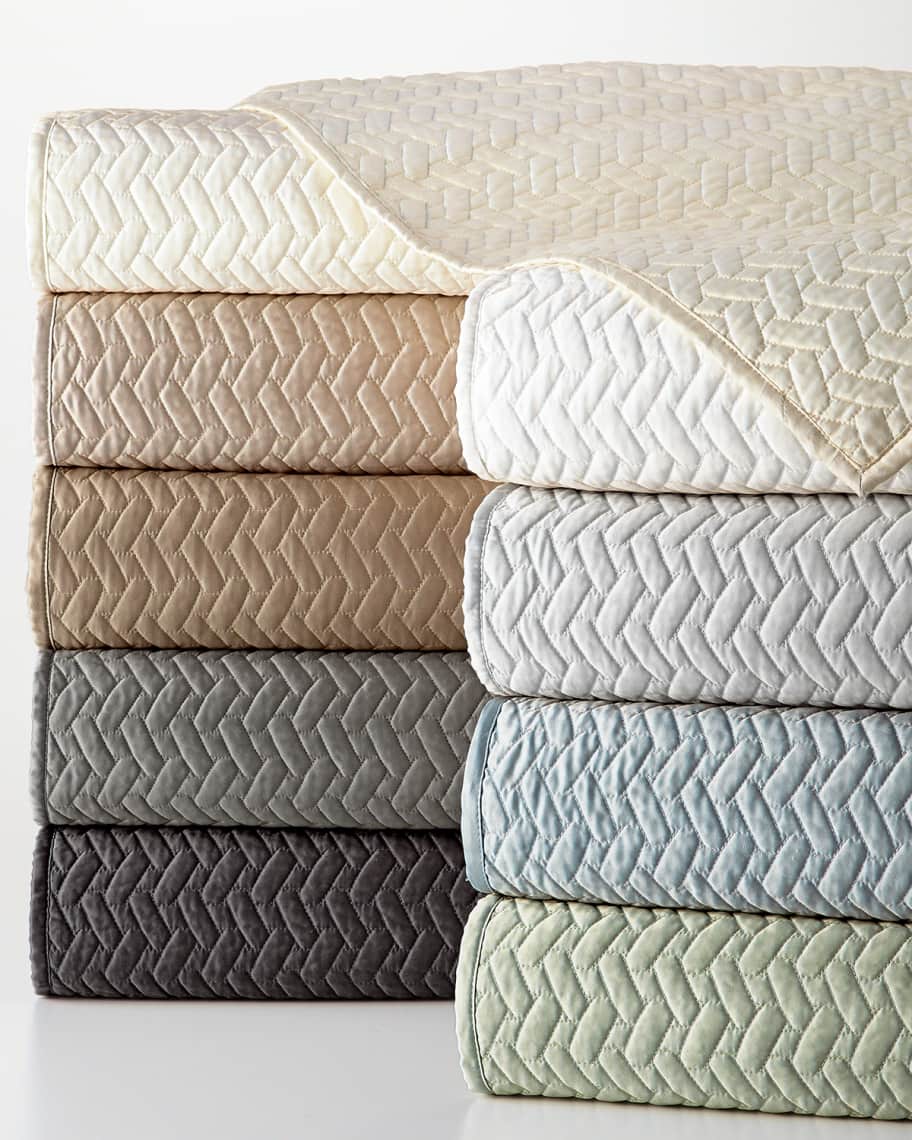Westpoint Home Queen Vannerie Quilted Satin Coverlet | Neiman Marcus