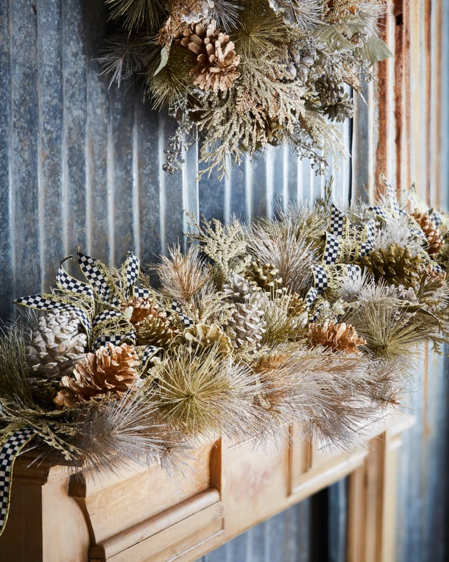 MacKenzie-Childs Precious Metals Garland | Neiman Marcus