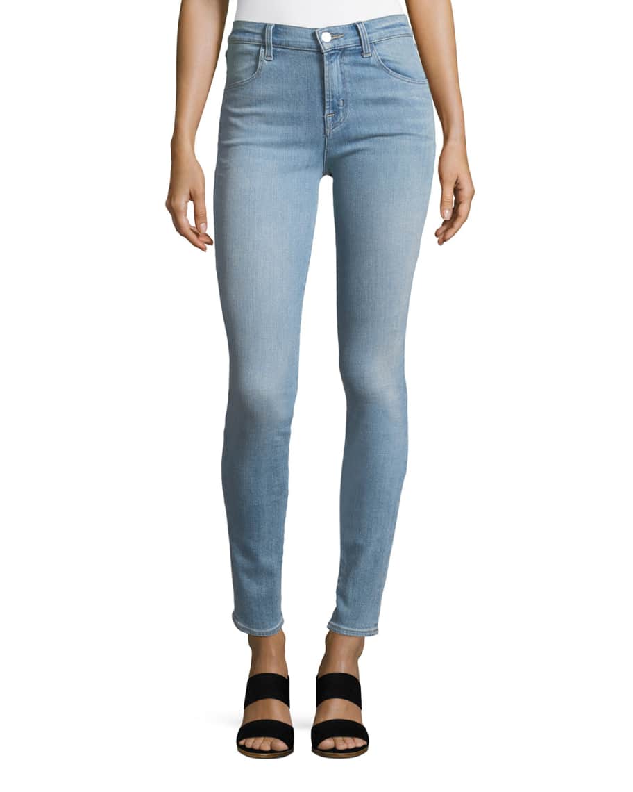 J Brand Maria High-Rise Skinny Jeans | Neiman Marcus