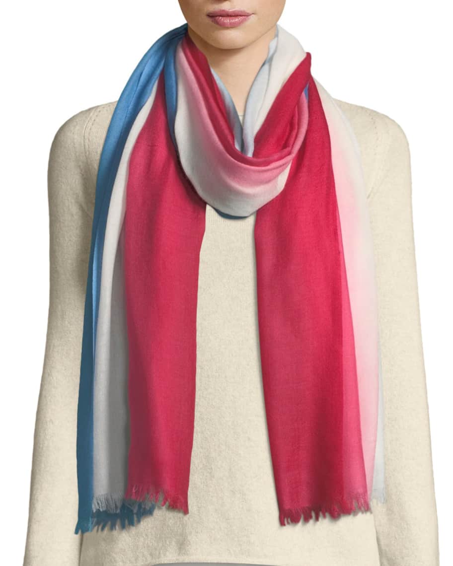 Sofia Cashmere Cashmere Ombre Scarf | Neiman Marcus