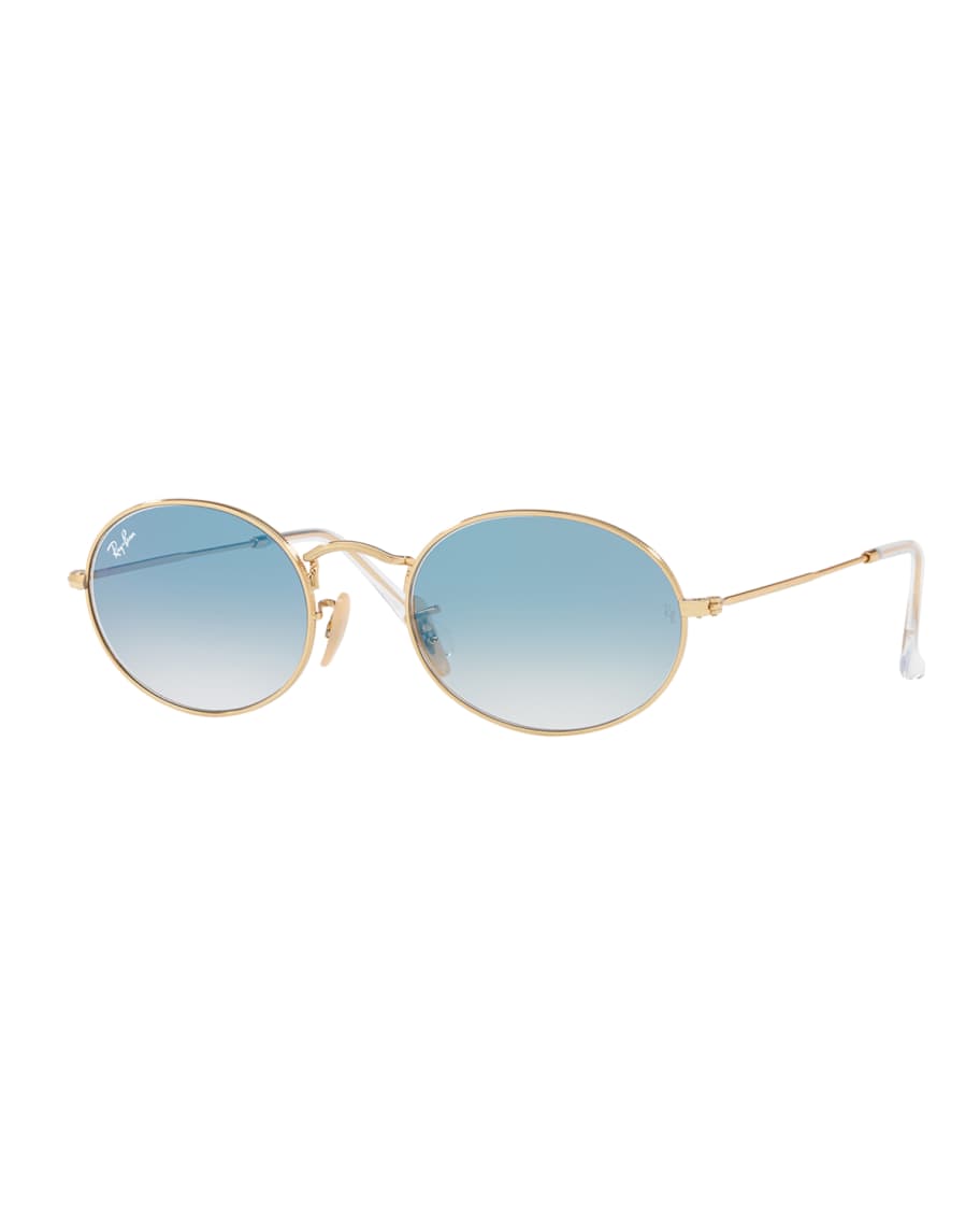 Ray-Ban Gradient Round Metal Sunglasses | Neiman Marcus