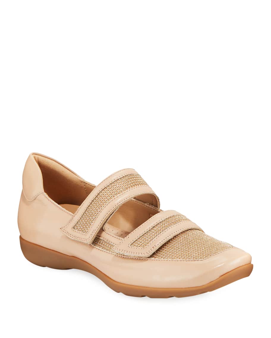 Sesto Meucci Gyan Napa Leather Mary Jane Sneakers | Neiman Marcus