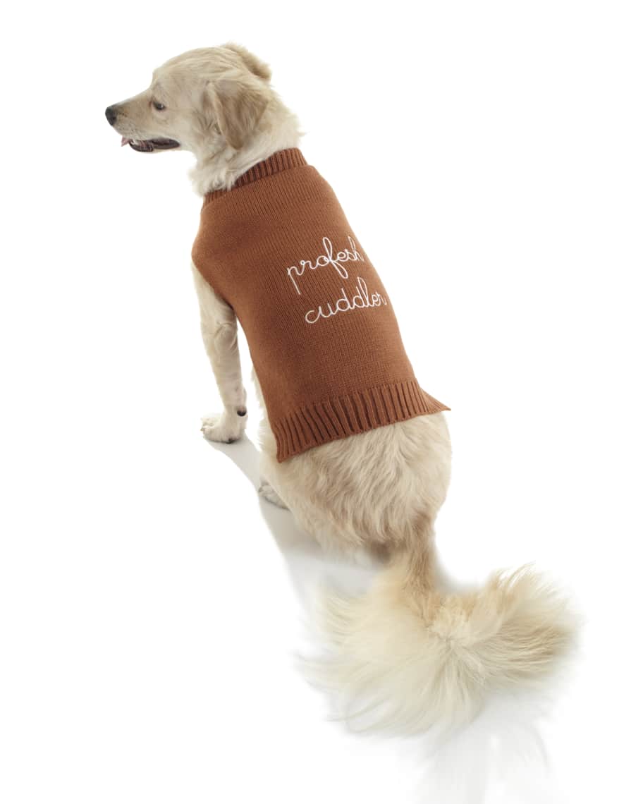 Maxbone "Profesh Cuddler" Dog Sweater | Neiman Marcus