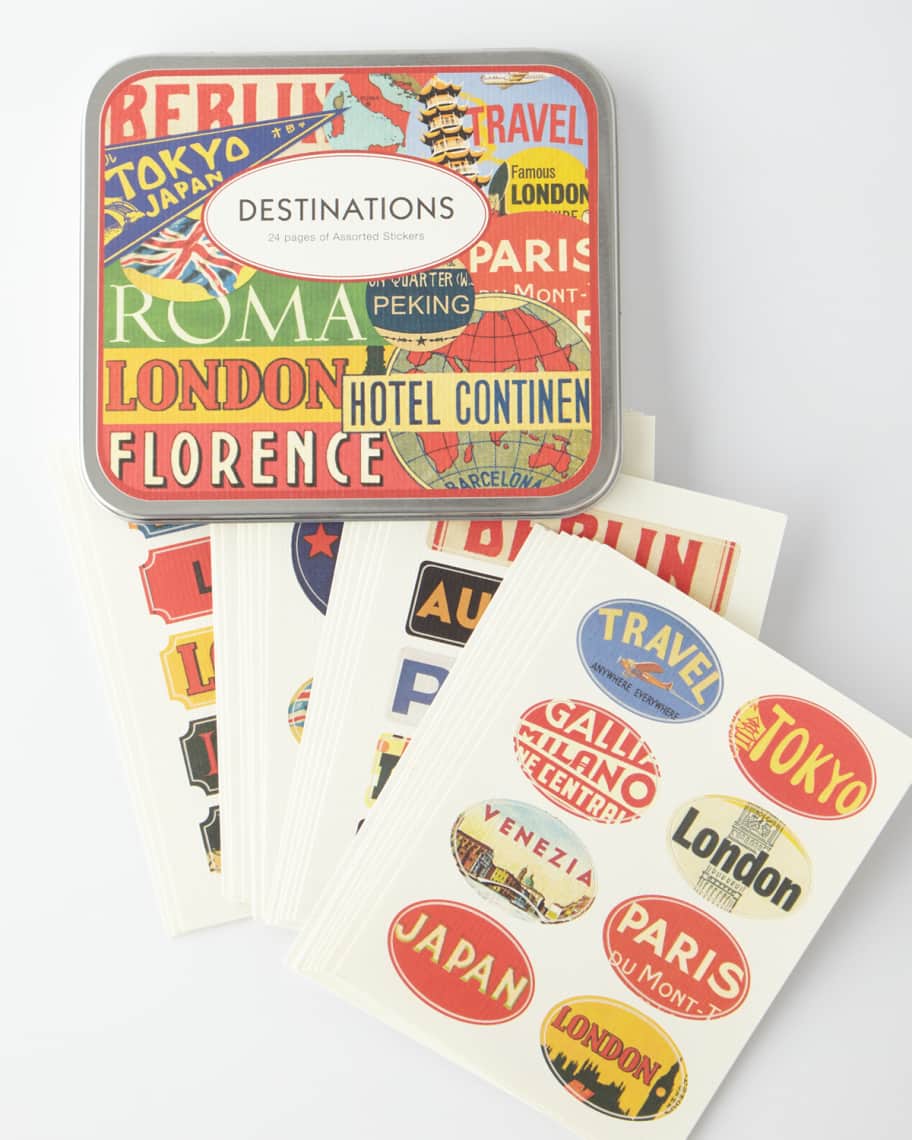 Cavallini & Co. Destination Travel Stickers | Neiman Marcus
