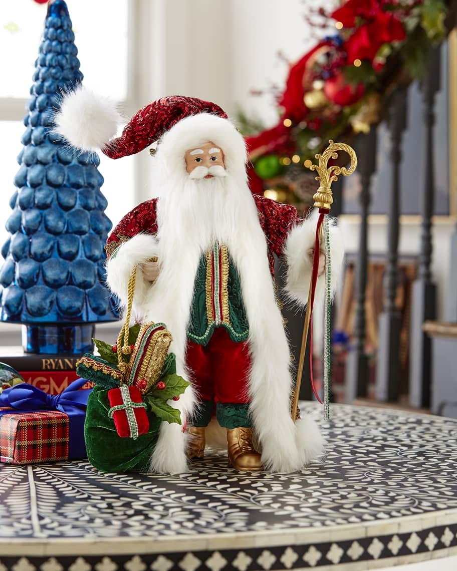 Classic Christmas Santa, 18" | Neiman Marcus