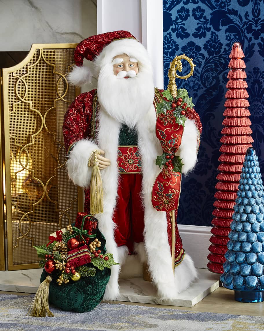 Classic Christmas Santa, 36" | Neiman Marcus