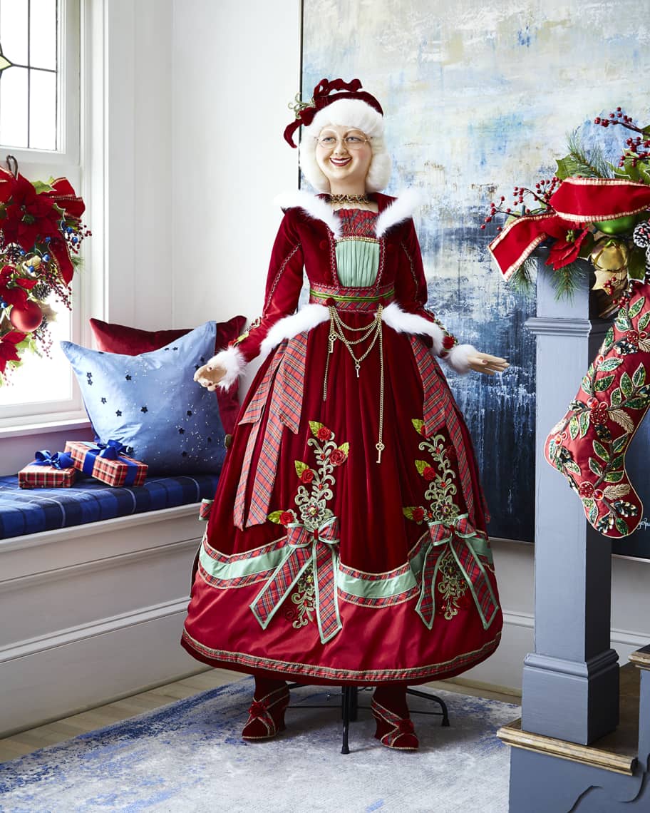 Katherine's Collection Life-Size Mrs. Claus Doll | Neiman Marcus