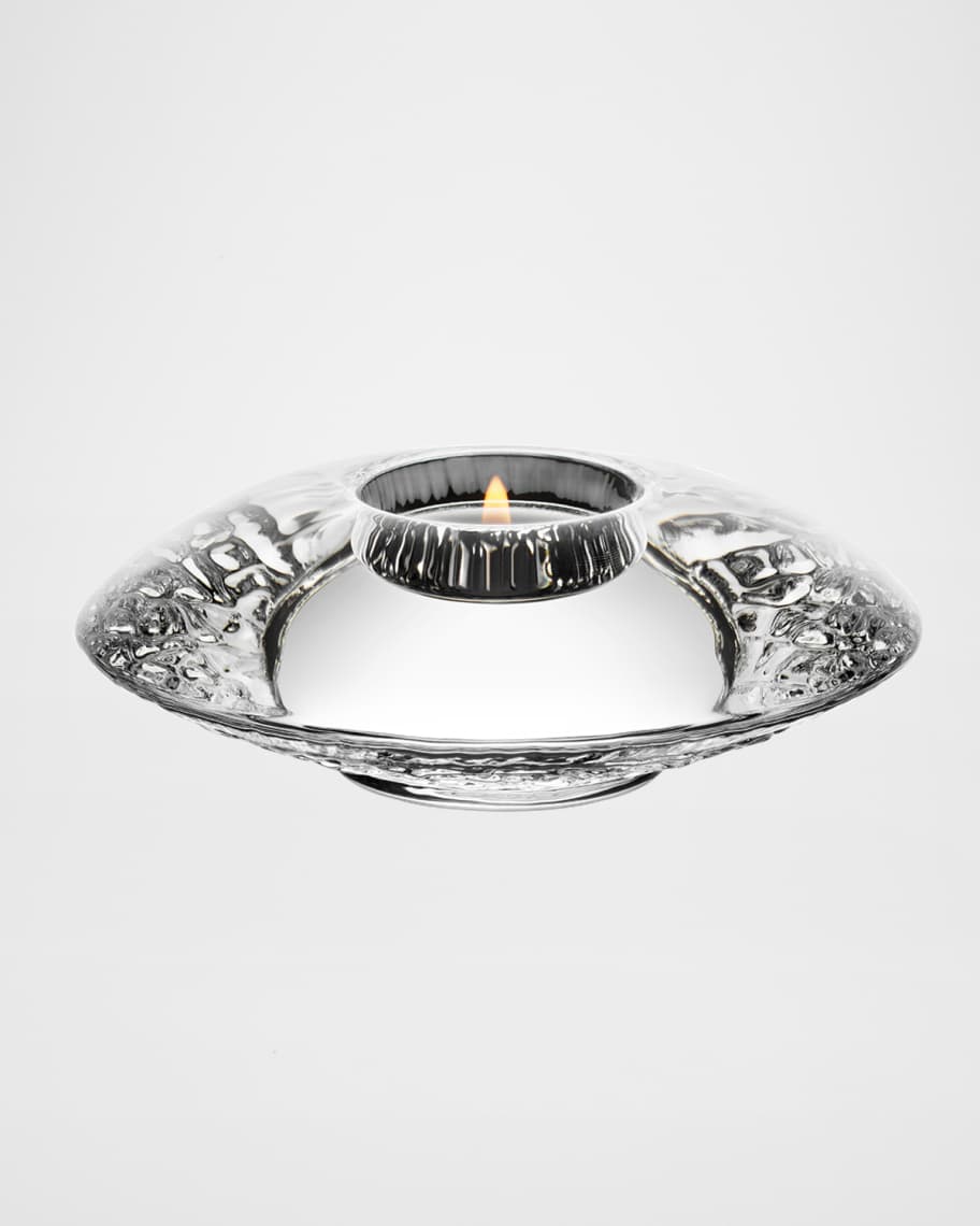 Orrefors Discus Votive | Neiman Marcus