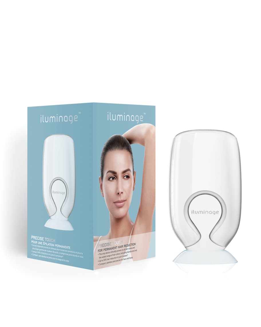 Iluminage Beauty Precise Touch Permanent Hair Reduction With 300,000 ...