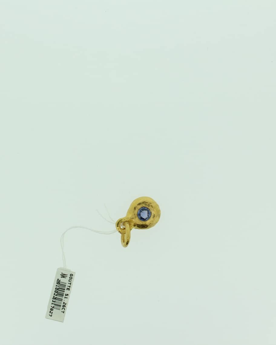 Twenty Two Carats 22KY GOUTTE BLUE SAPP PENDAN | Neiman Marcus