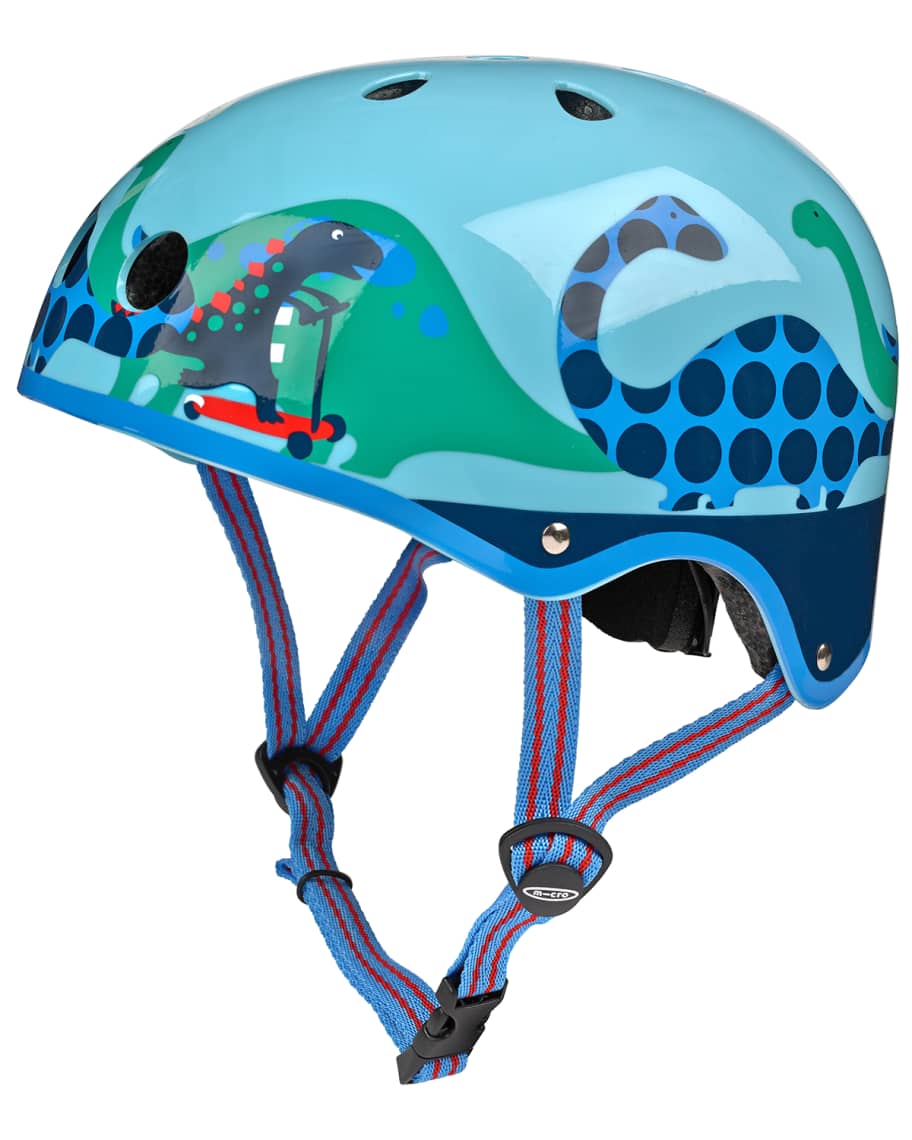 Micro Kickboard Dinosaur-Print Helmet | Neiman Marcus