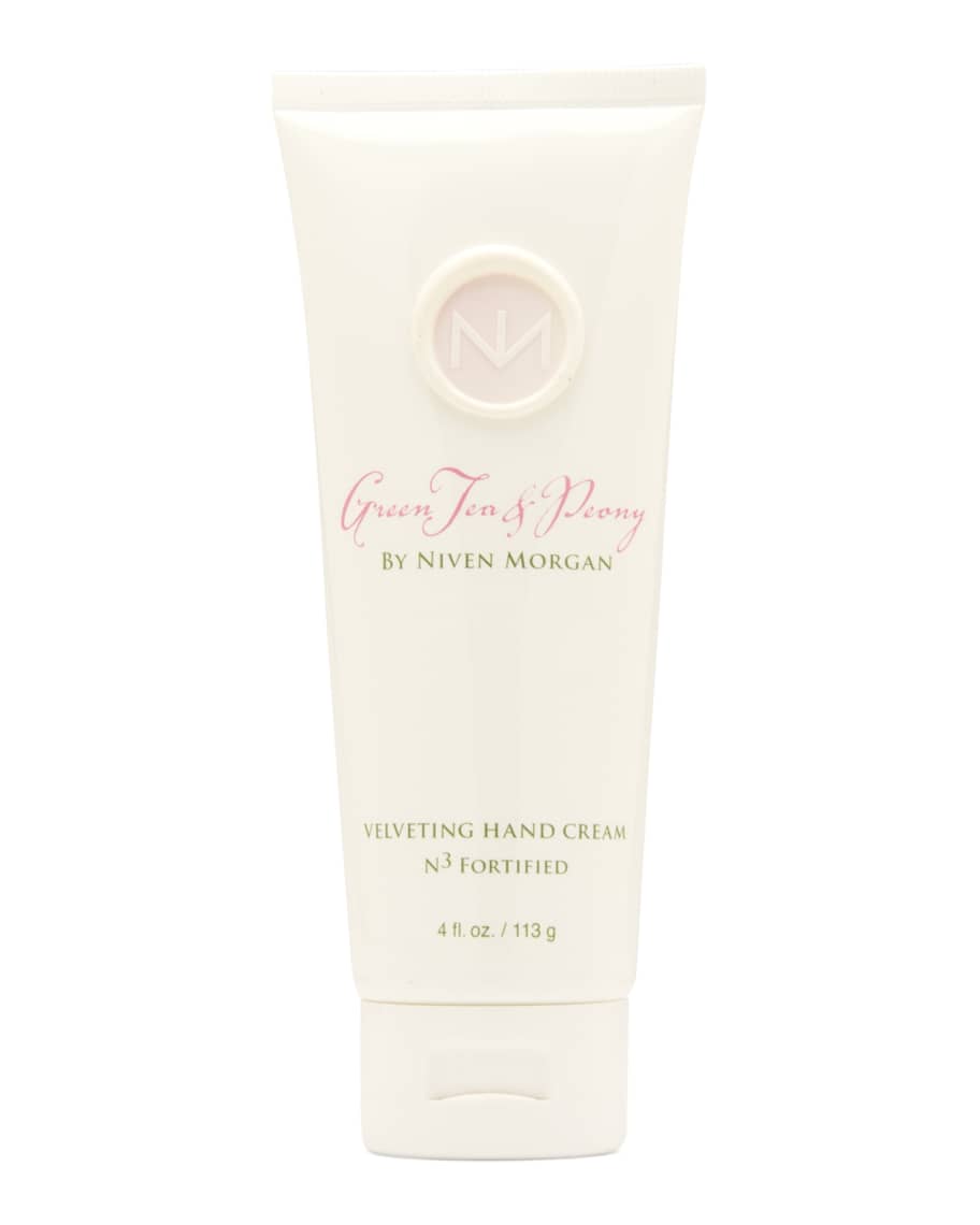 Niven Morgan 4 oz. Green Tea & Peony Hand Cream | Neiman Marcus