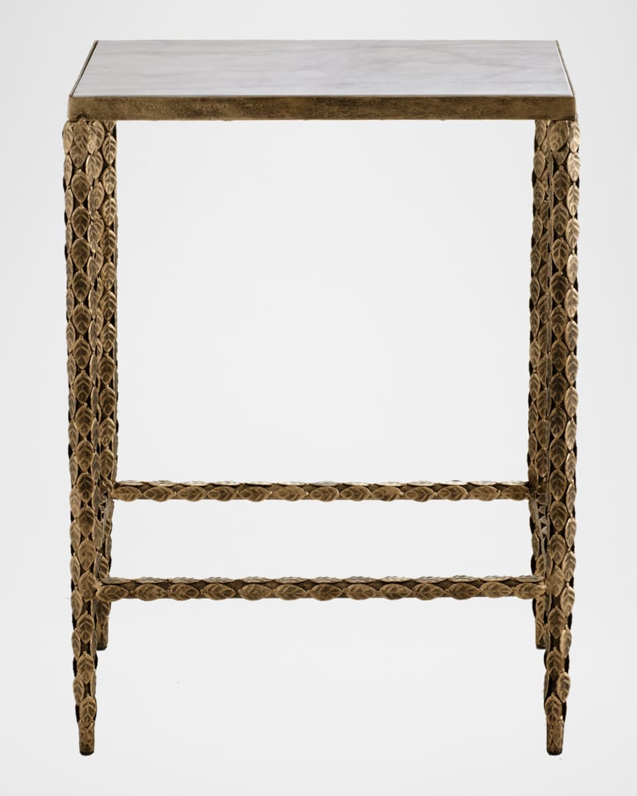 Lena Marble Top Side Table | Neiman Marcus
