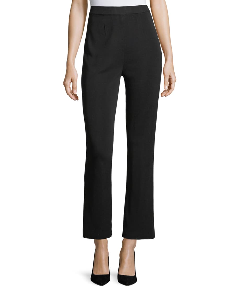 Misook Plus Size Casey Boot-Cut Pants | Neiman Marcus