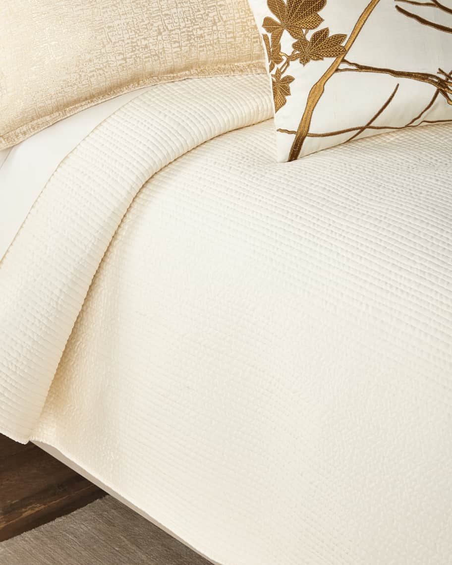 Lili Alessandra Retro Queen Coverlet | Neiman Marcus