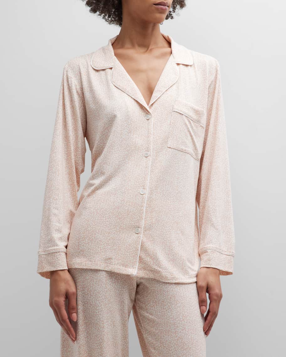 Eberjey Sleep Chic Printed Pajama Set | Neiman Marcus