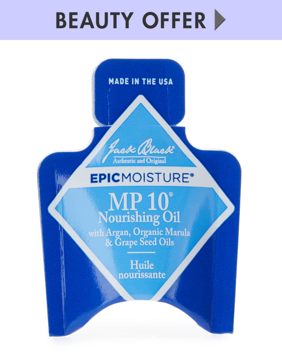 Jack Black MP 10 Nourishing Oil, 2 mL sample packette | Neiman Marcus