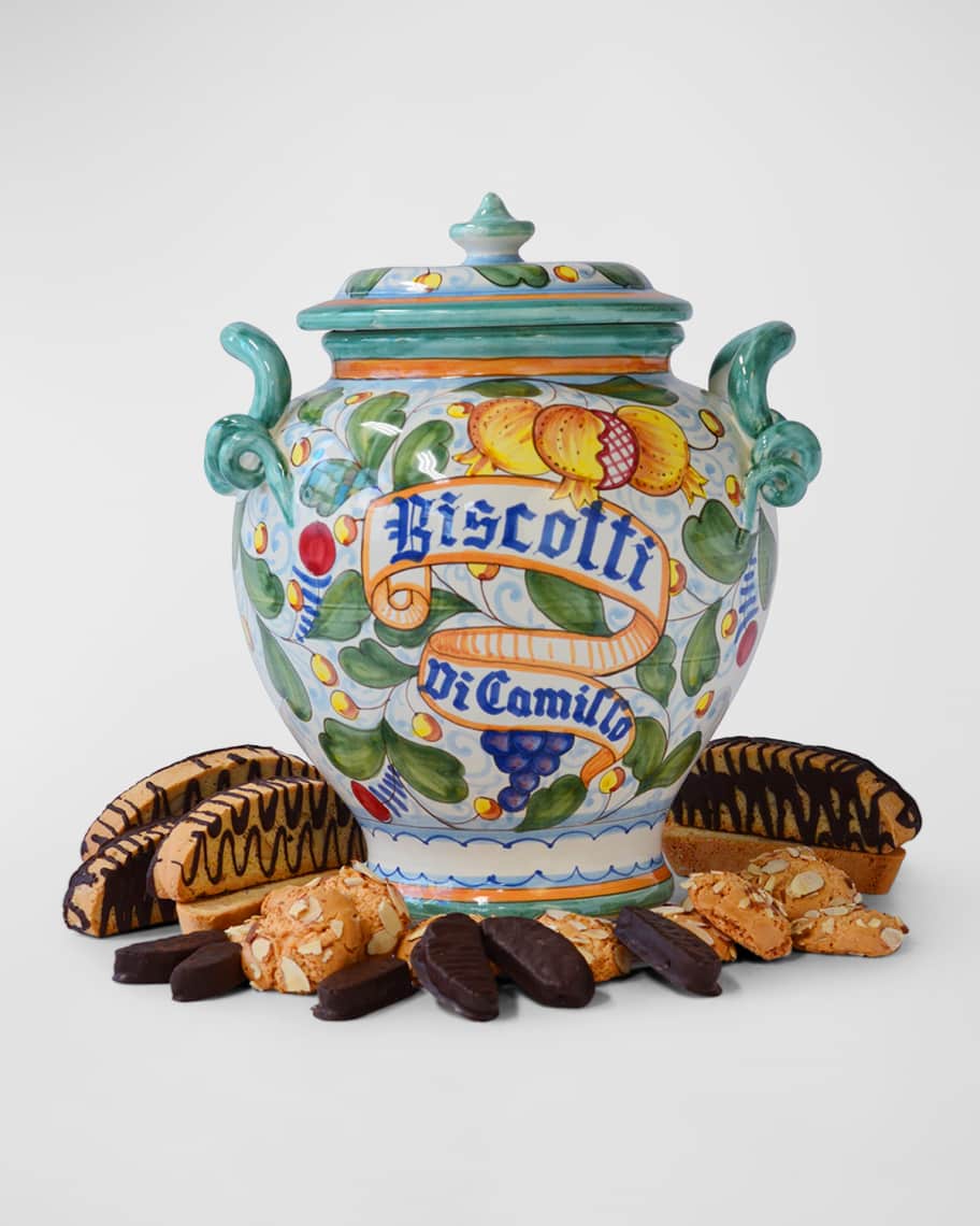 Dicamillo Baking Co Gala Biscotti Jar, 18 oz. | Neiman Marcus