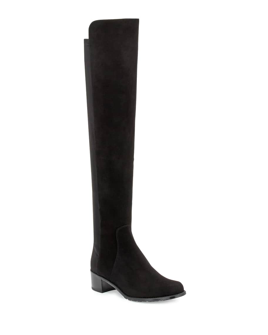Stuart Weitzman Reserve Suede Over-the-Knee Boots | Neiman Marcus