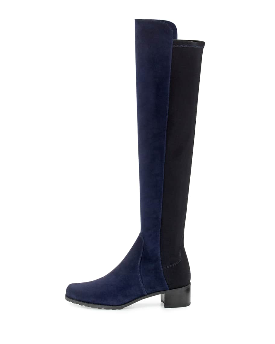 Stuart Weitzman Reserve Suede Over-the-Knee Boots | Neiman Marcus