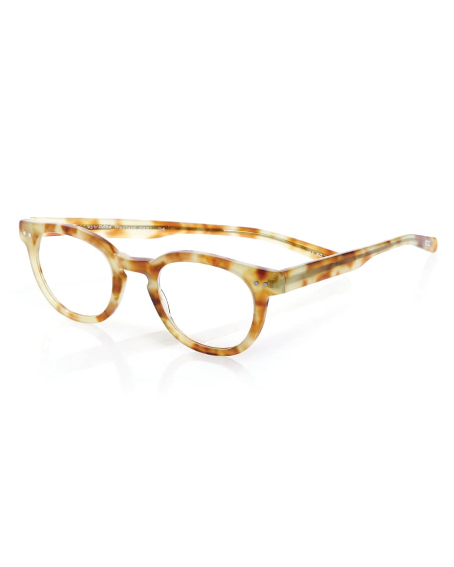 Eyebobs Waylaid Square Readers, Blonde Tortoise | Neiman Marcus
