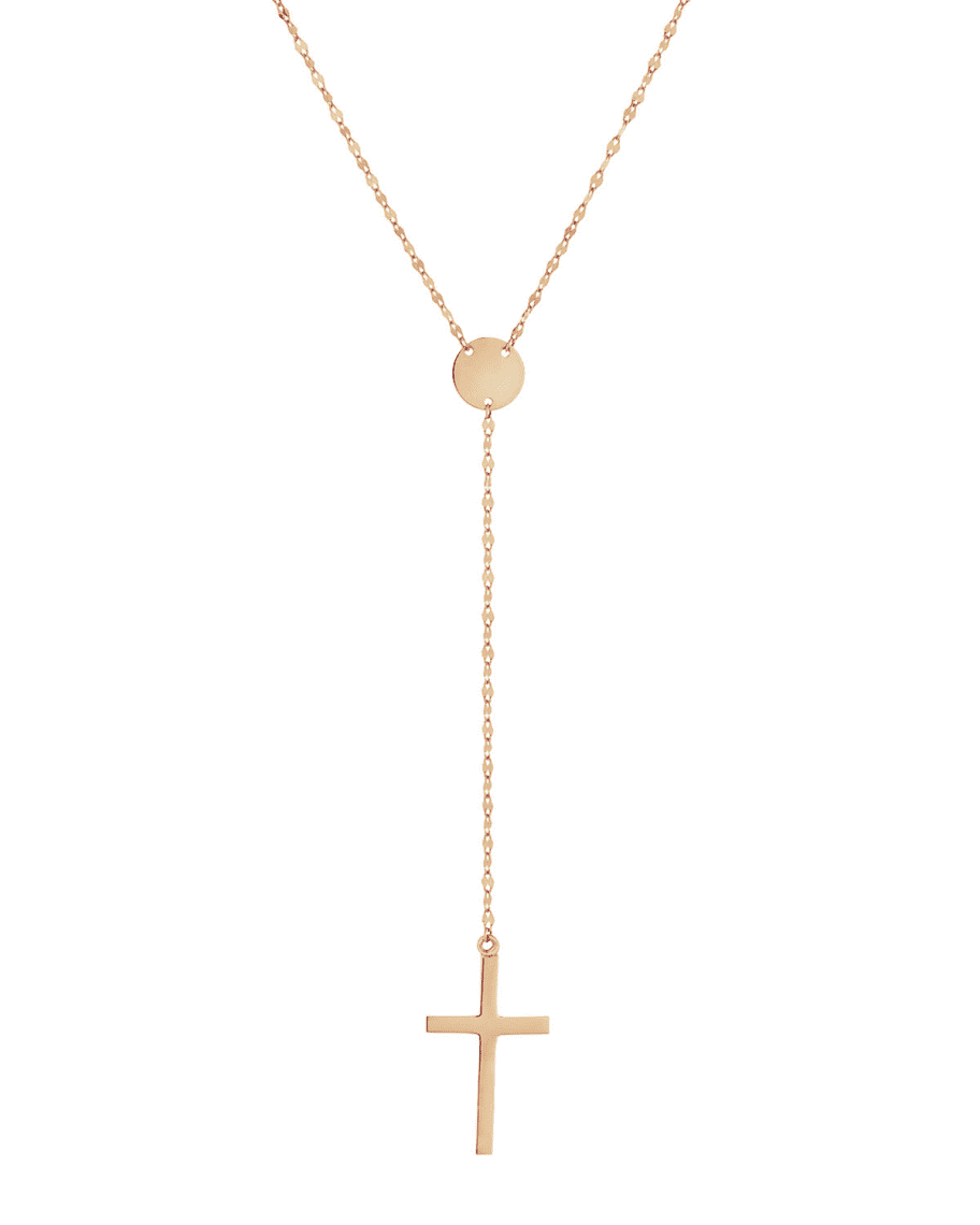 Lana Gold Crossary Necklace | Neiman Marcus