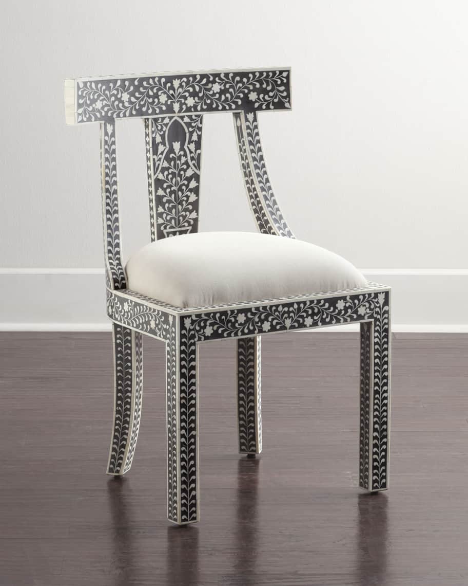Butler Specialty Co Femi Bone-Inlay Accent Chair | Neiman Marcus