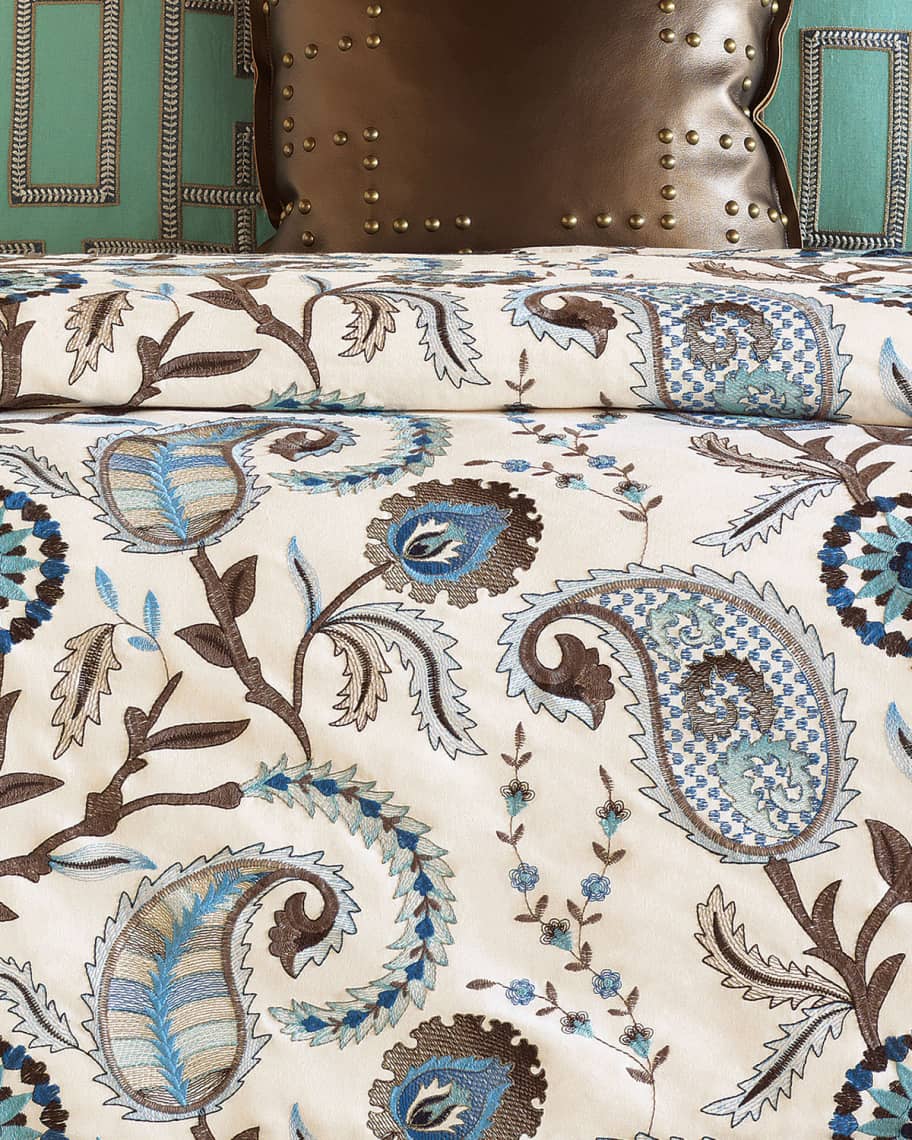 Barclay Butera Oversized King Hudson Duvet Cover | Neiman Marcus