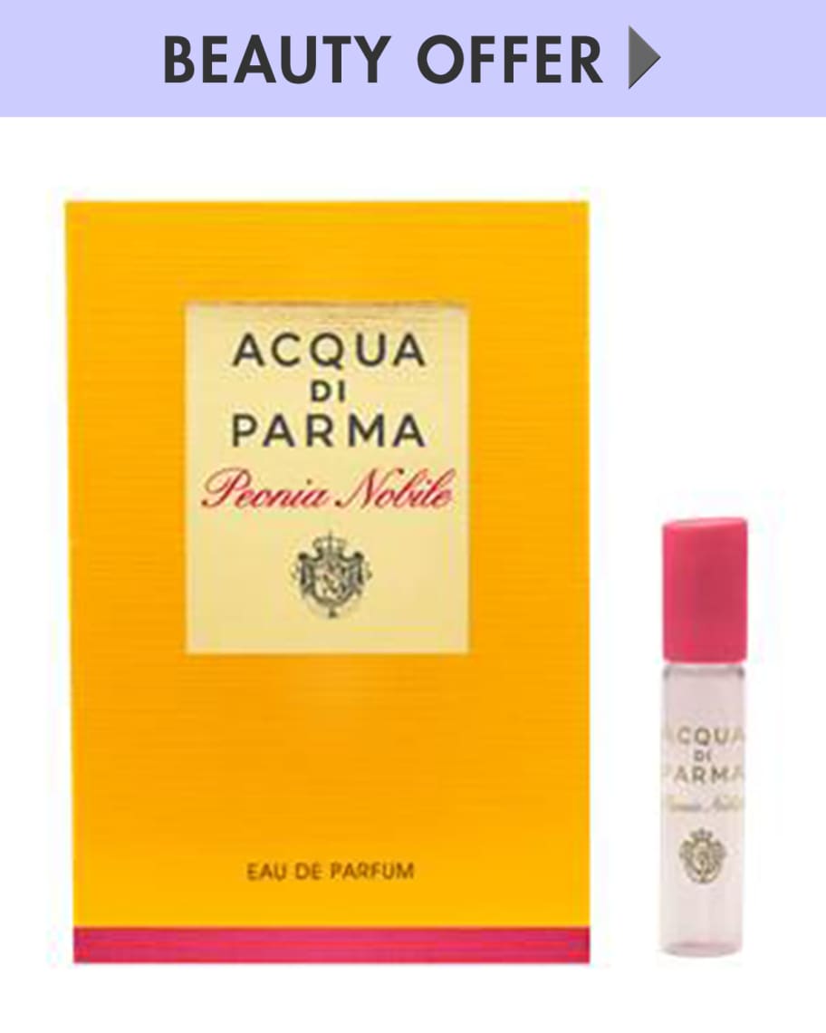 Acqua di Parma Peonia Nobile Vial on Card, 1 mL | Neiman Marcus