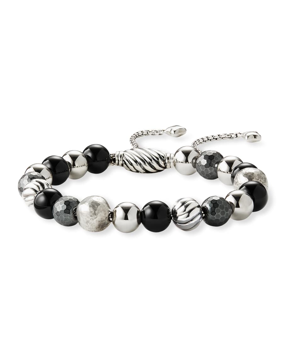 David Yurman DY Elements Bracelet w/ Pearls, 8mm | Neiman Marcus
