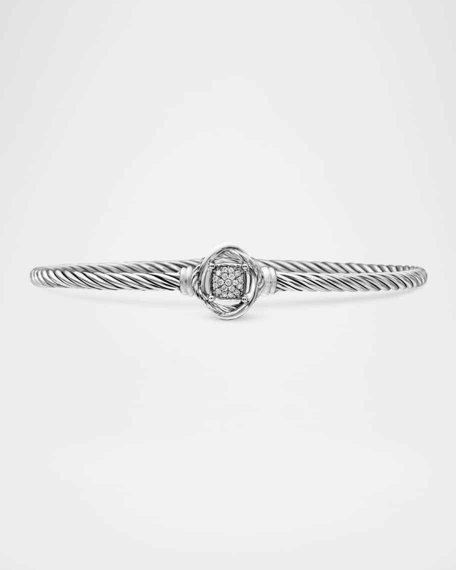 David Yurman Infinity Bracelet with Diamonds | Neiman Marcus