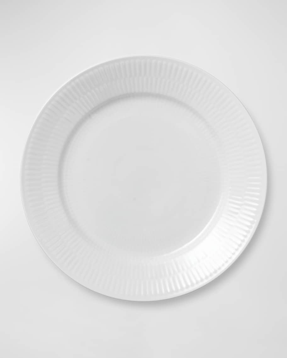 Royal Copenhagen White Fluted Salad Plate, 8.75" | Neiman Marcus