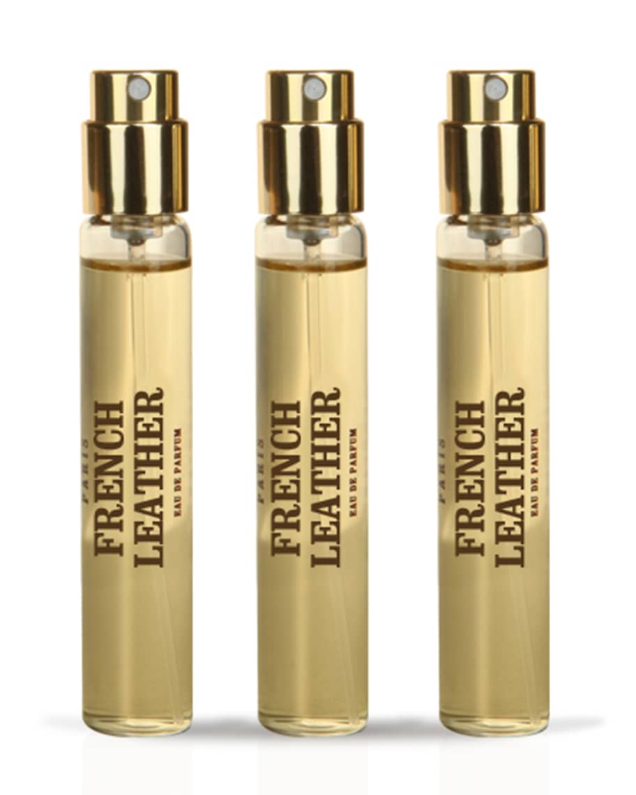 Memo Paris French Leather Travel Spray Refills, 3 x 0.3 oz./ 10 mL ...
