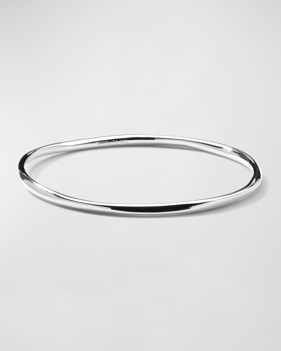 Ippolita Squiggle Bangle in Sterling Silver | Neiman Marcus