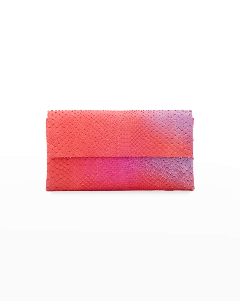 Nancy Gonzalez Gotham Python Clutch Bag | Neiman Marcus