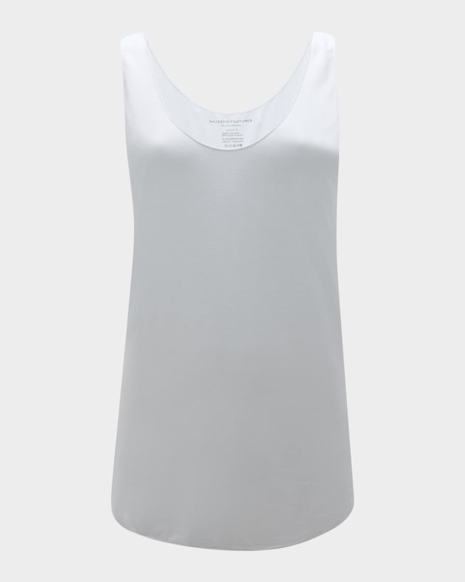 Majestic Filatures Soft Touch Marrow-Edge Tank | Neiman Marcus