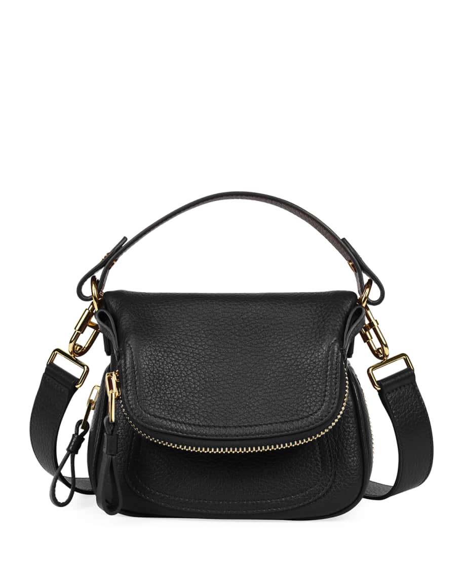 TOM FORD Jennifer Mini Grained Leather Shoulder Bag | Neiman Marcus