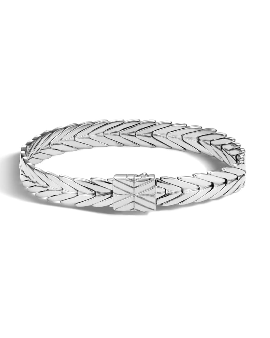 John Hardy Modern Chain Small Rectangle Bracelet Size M Neiman Marcus