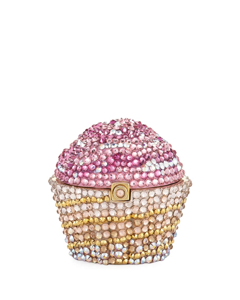 Judith Leiber Couture Strawberry Cupcake Pill Box | Neiman Marcus