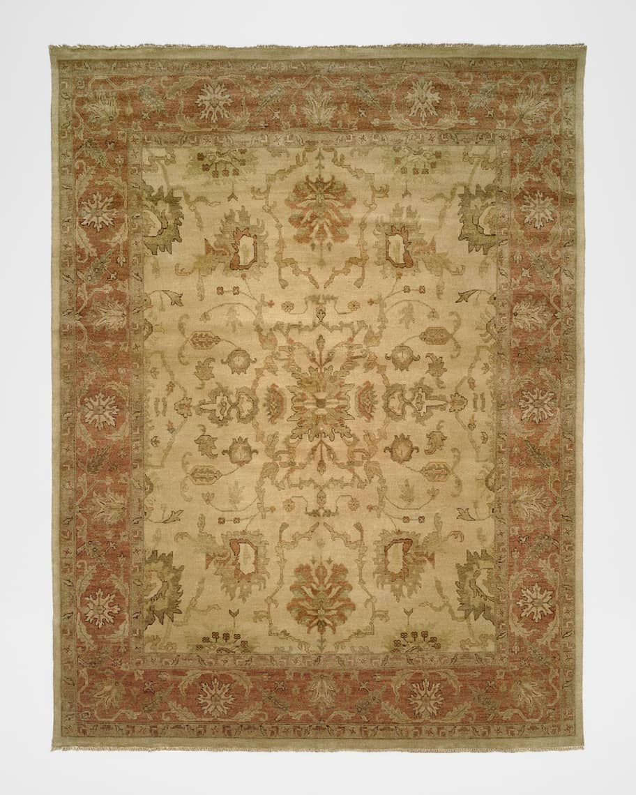 Haven & Loom Latte Rust Oushak Rug, 3' x 5' | Neiman Marcus