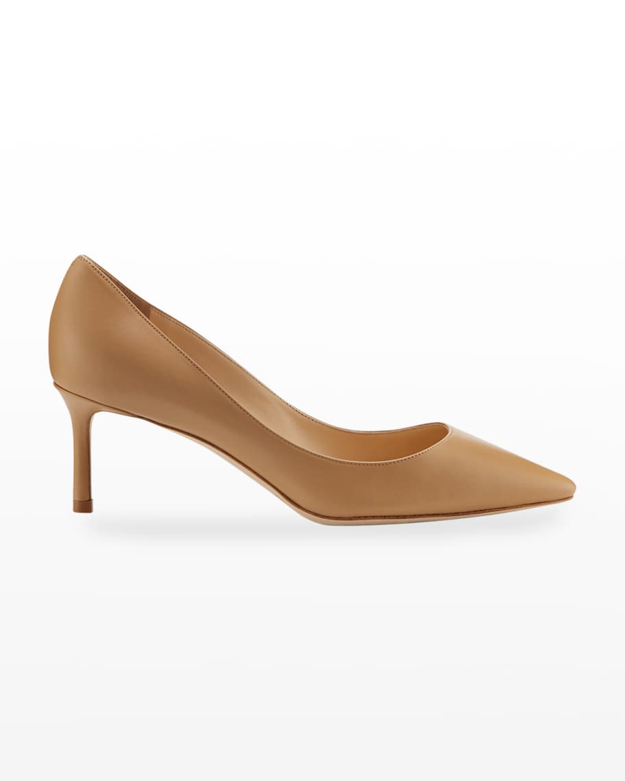 Jimmy Choo Romy 60mm Leather Pumps | Neiman Marcus